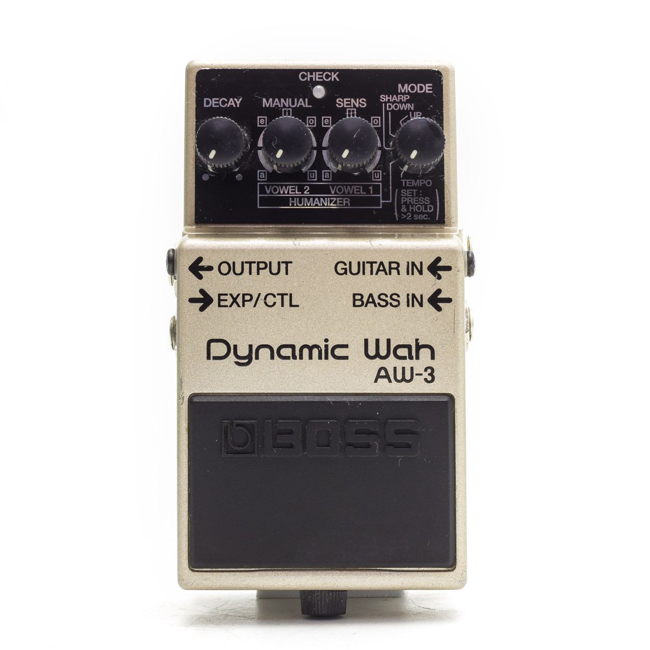 Boss AW-3 Dynamic Wah - педаль эффектов (Дисконтный товар. Возможны мелкие царапины и потёртости на корпусе)