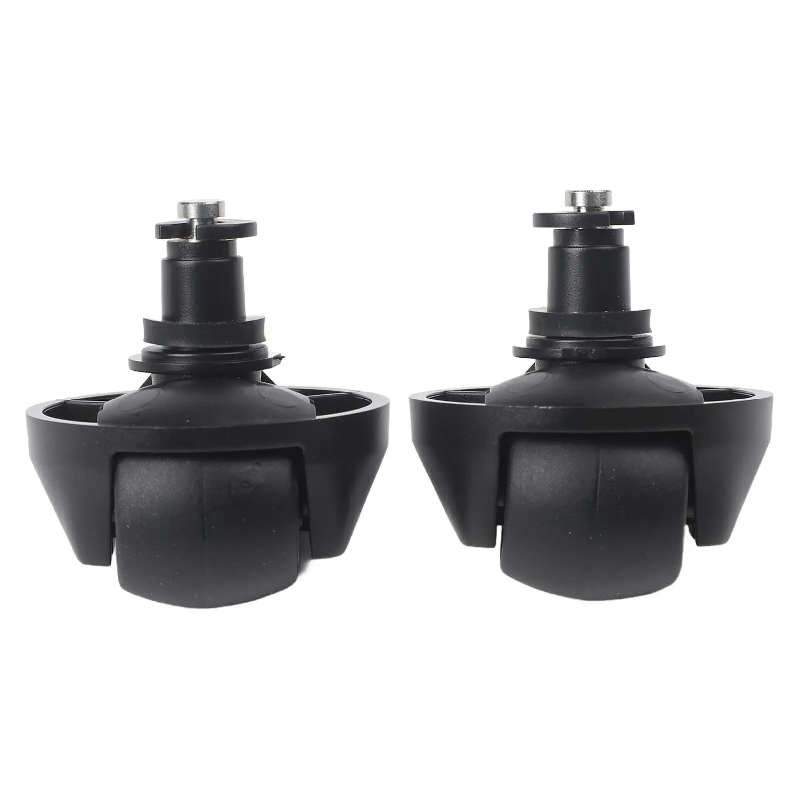 Переднее колесо для Dreame D9 Max Gen2/L10s Plus/L10 Pro/D10s Pro и Mova L300/L600, черное 2 PACK