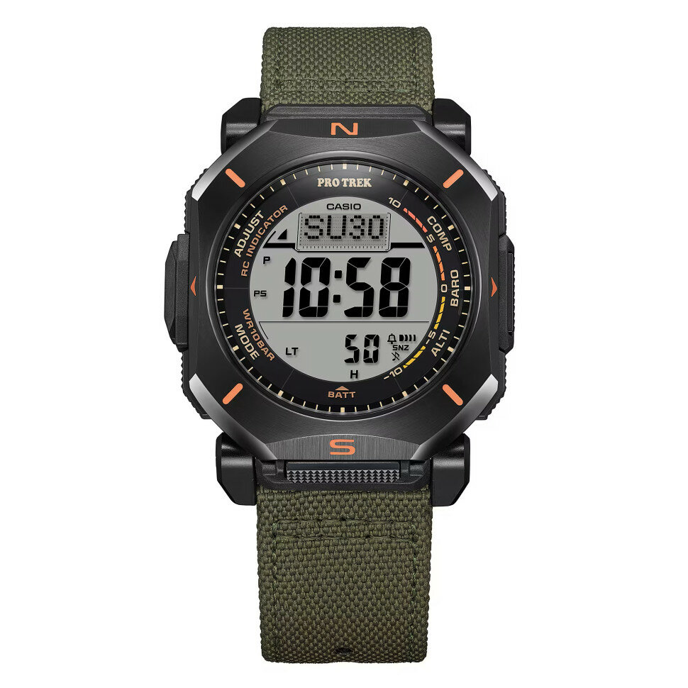Наручные часы CASIO Pro Trek, зеленый — фото 1