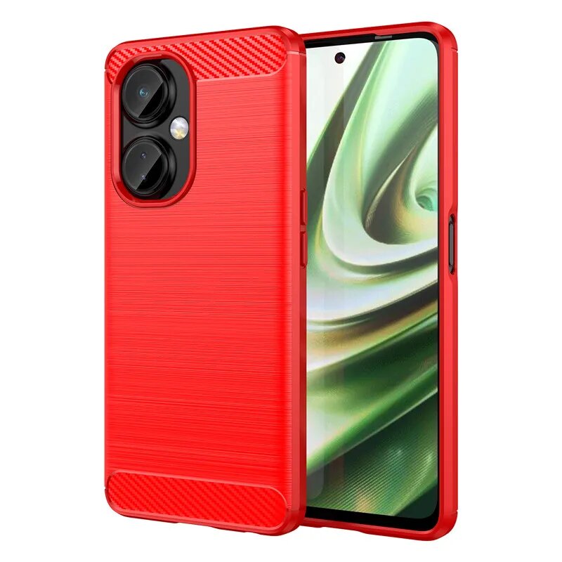 Чехол для Oneplus Nord CE 3 Lite, чехол Nord 3 N30 N300 N20 SE CE Красный, Red, OneplusNordCE 3 Lite