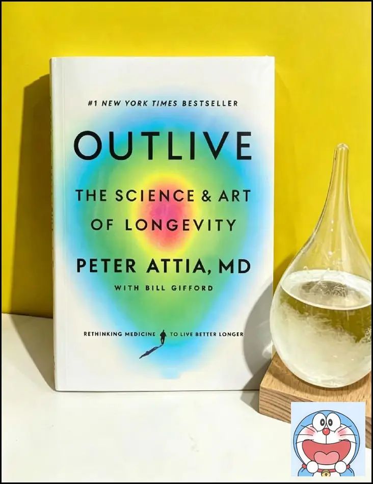 Графический роман The Longevity Project Питера Эттии, английский язык, мягкая обложка, формат 145*205, возраст 16+