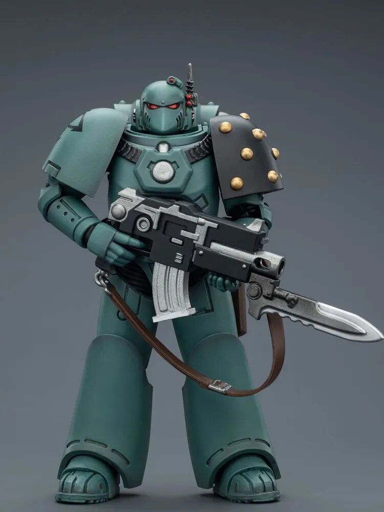 Подвижная фигурка JOYTOY Warhammer The Horus Heresy 1/18 Action Figures Sons of Horus MKVI Tactical Legionary Model