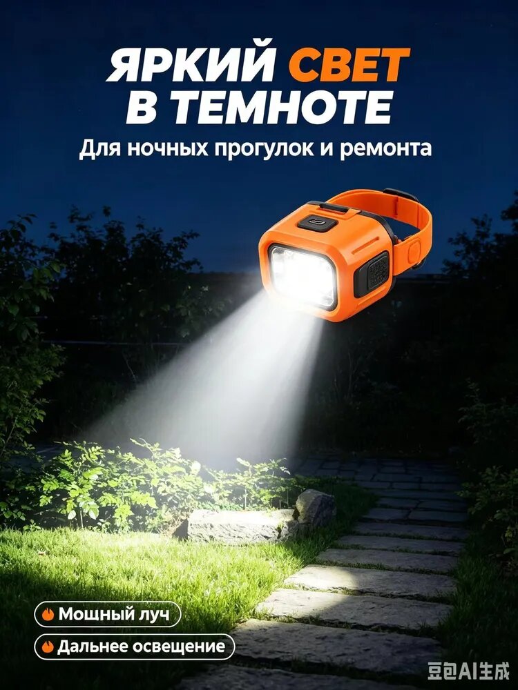 Налобный фонарь — фото 1