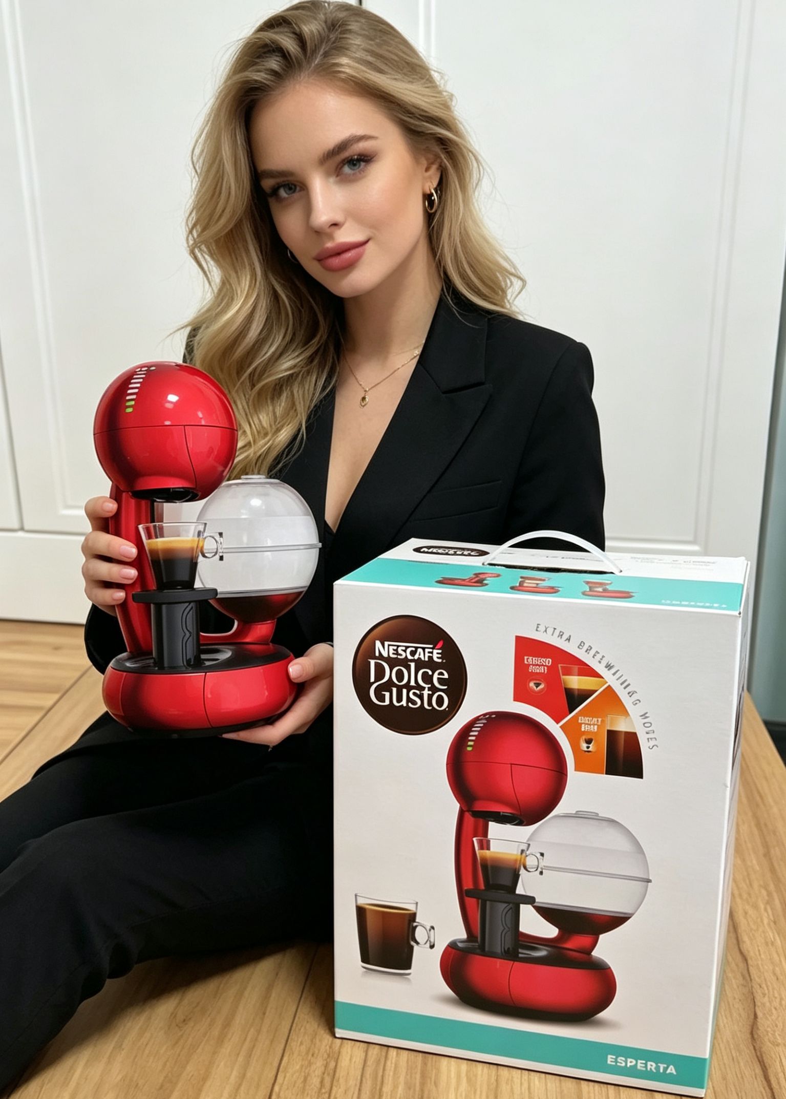 Nescafe Dolce Gusto Капсульная кофемашина MIMI/9779, красный
