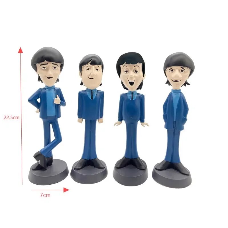 Статуэтка The Beatles из смолы Milscraft