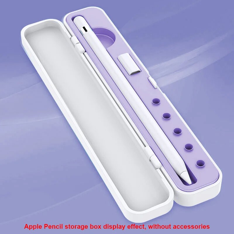 Чехол для Apple Pencil basix Purple-001