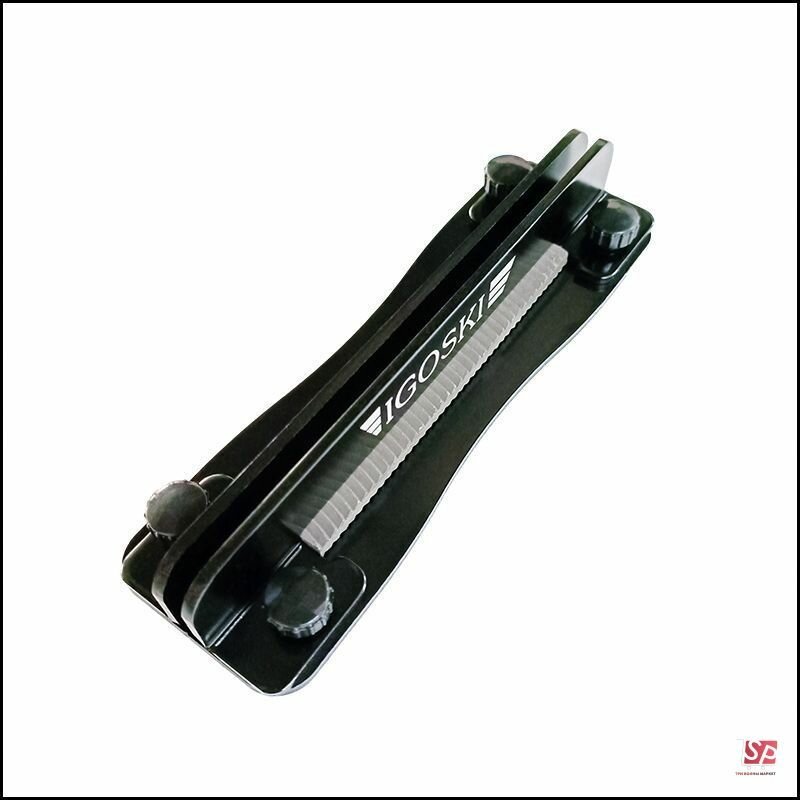 IGOSKI Wax Scraper Tuner - ремонт, восстановление и заточка инструмента для депиляции лыж и сноубордов (скребок-тюнер)