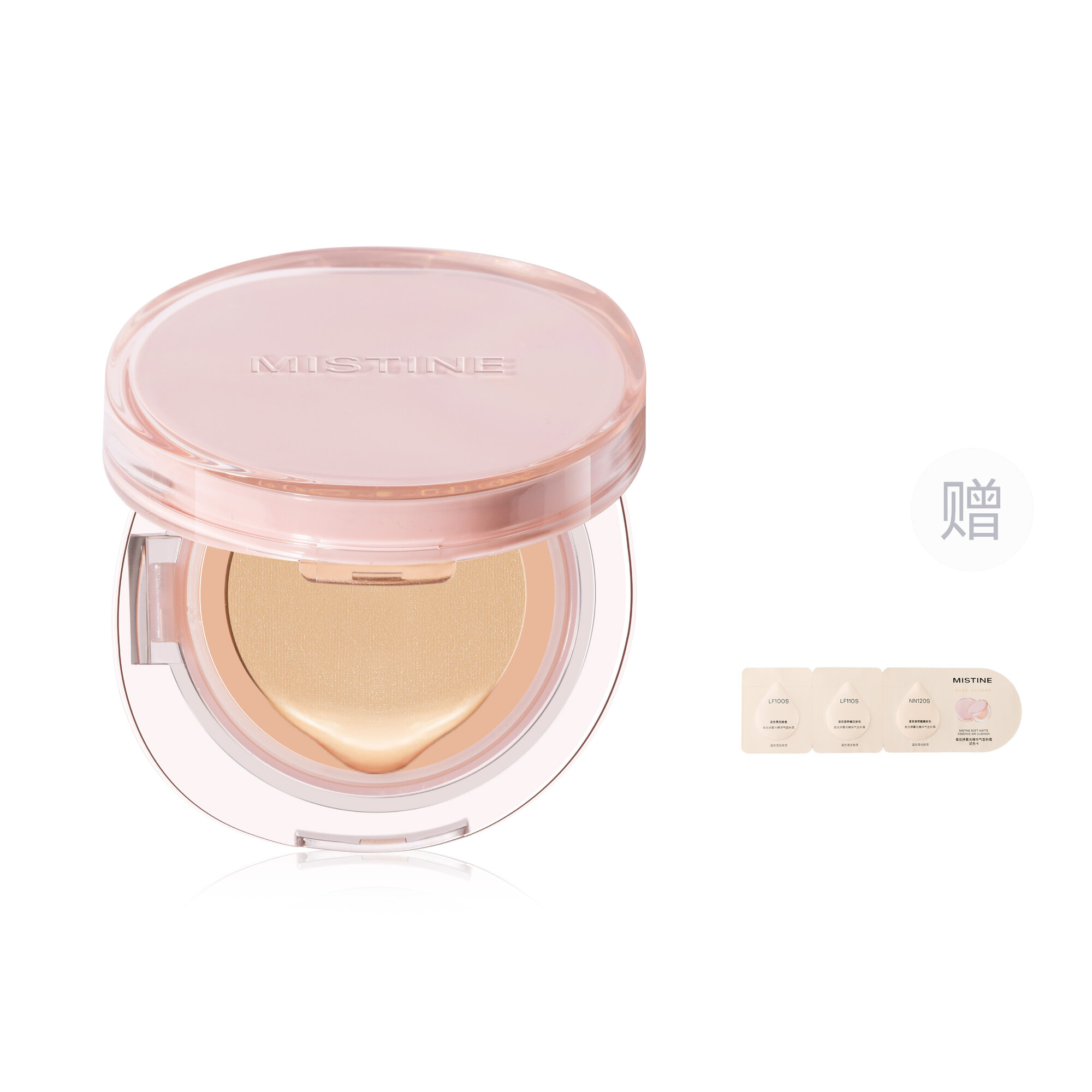 Тональный крем женский Mistine Siamese Mystique Air Cushion и жидкий тональный крем