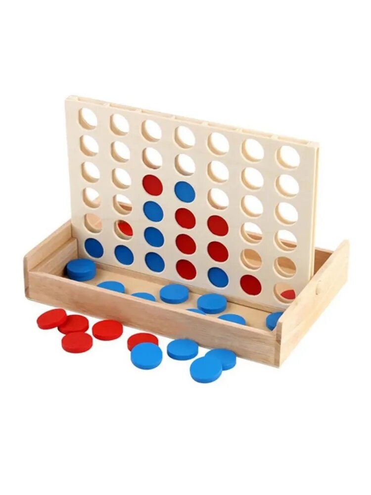 Объемная игра в четыре фишки