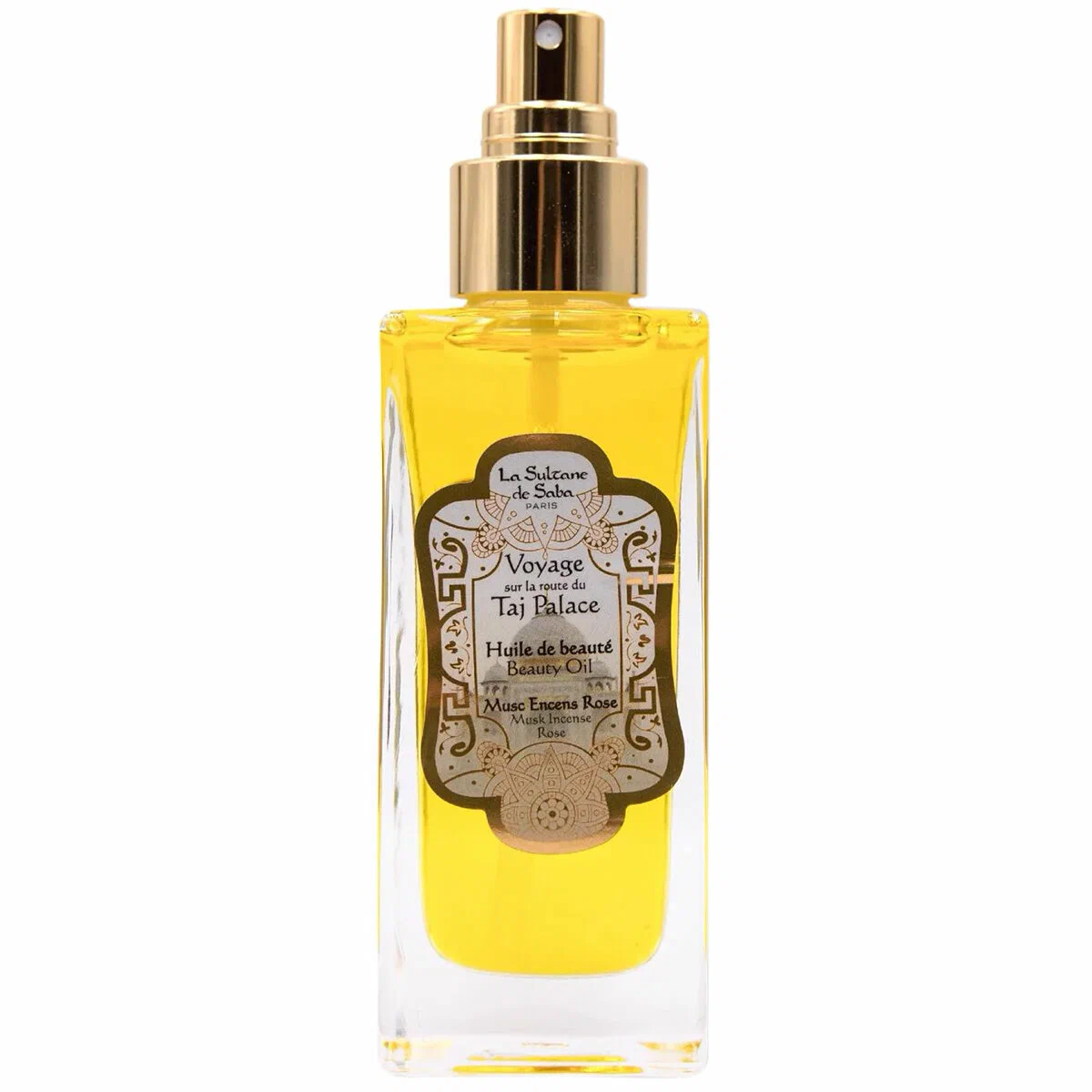 Масло для тела La Sultane de Saba Voyage Taj Palace Musk Incense Rose, 200 мл