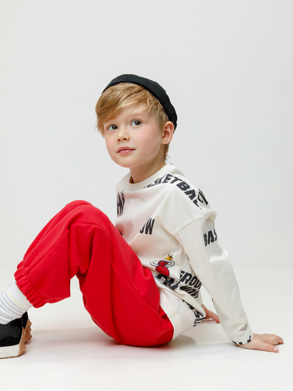 Брюки спортивные хлопковые детские штаны