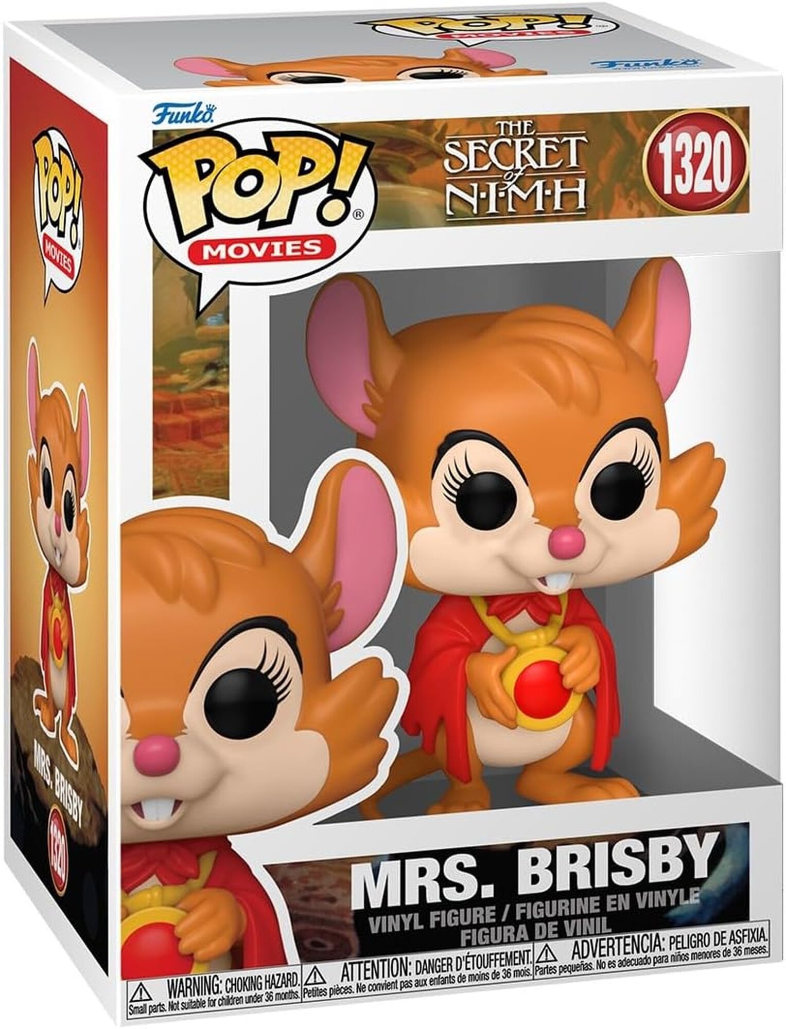 Фигурки Funko Pop Movies - Коллекционная фигурка The Secret of Nimh Миссис Брисби - Фанко 1320