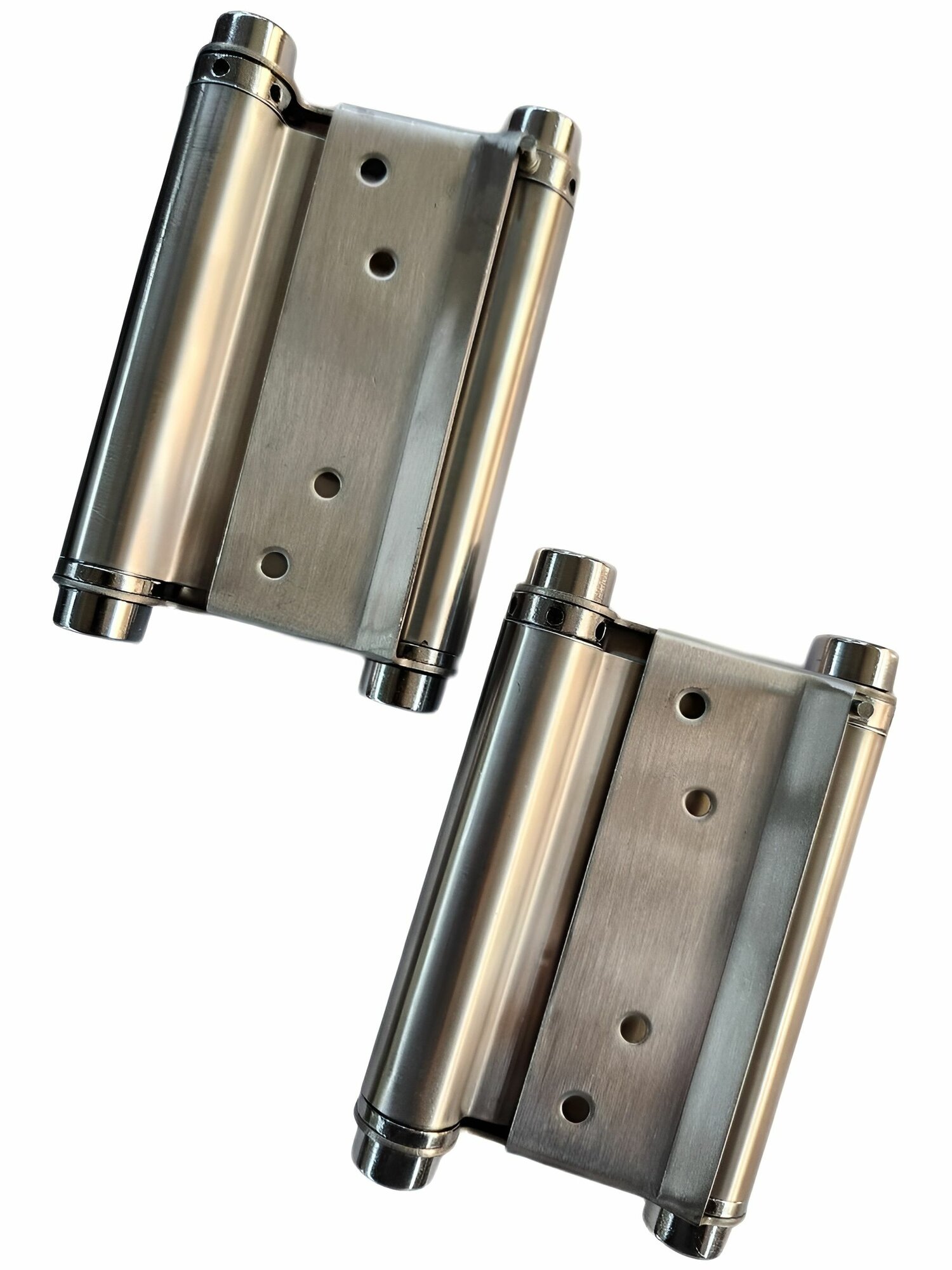 Петля пружинная двусторонняя NOTEDO DAH-103-SSSatin/ комплект 2 шт