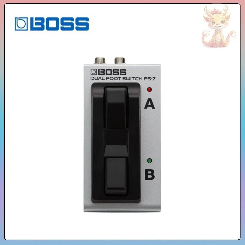 BOSS FS-7 Dual Foot Switch FS-7 Гитаровый педаль эффектов Silver/Black