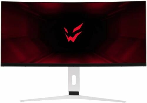 34" Монитор ARDOR GAMING QUASAR AQW34H3 белый 3440x1440@180 Гц, VA, LED, 4000:1, 350 Кд/м