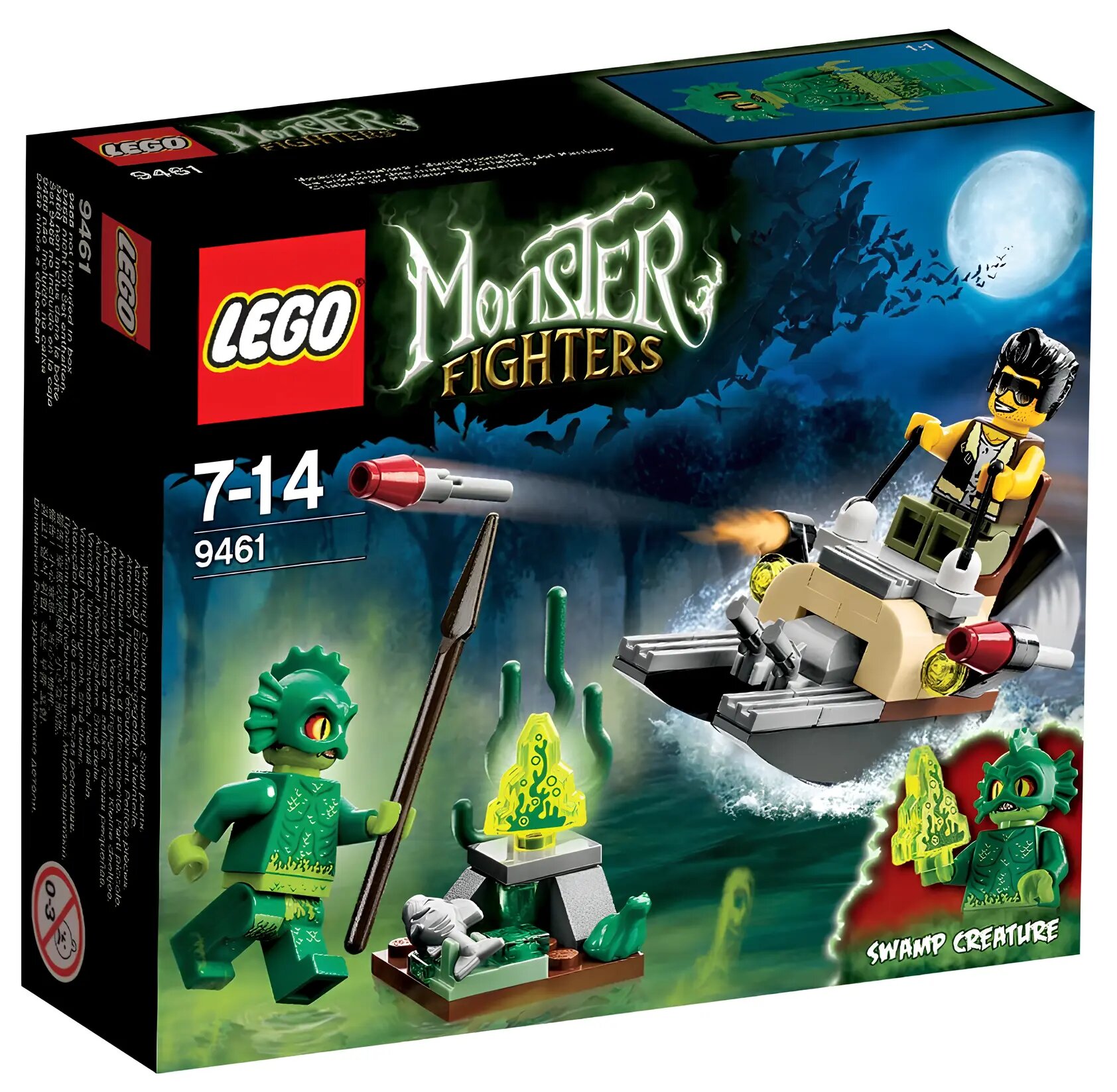 Конструктор LEGO Monster Fighters 9461 Болотный монстр