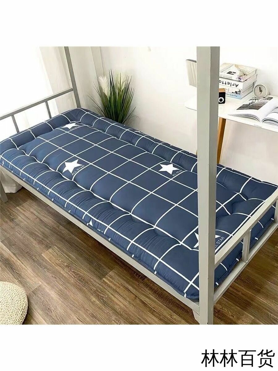 Матрас ватный беспружинный 90х200 см из натурального хлопка для кровати, дивана и сна дома, на даче, детям