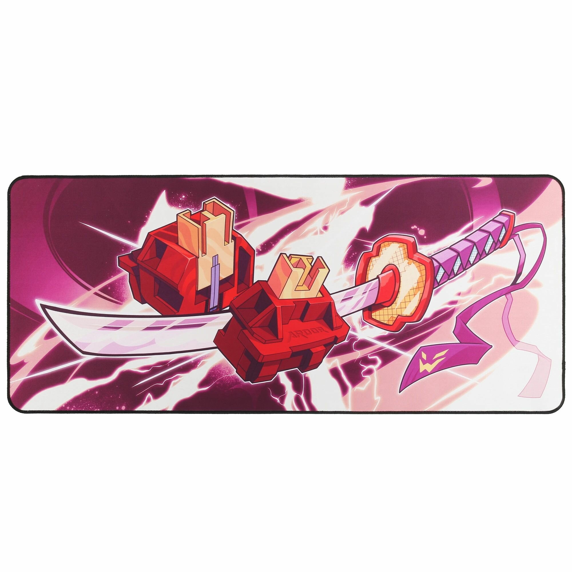 Коврик ARDOR GAMING GM-XL Katana Red (XL) разноцветный