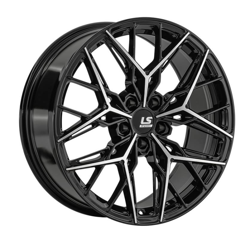 Диск колесный LS FlowForming RC106 9,0x19 5x112 Dia66.6 ET44 цвет BKF (черный)