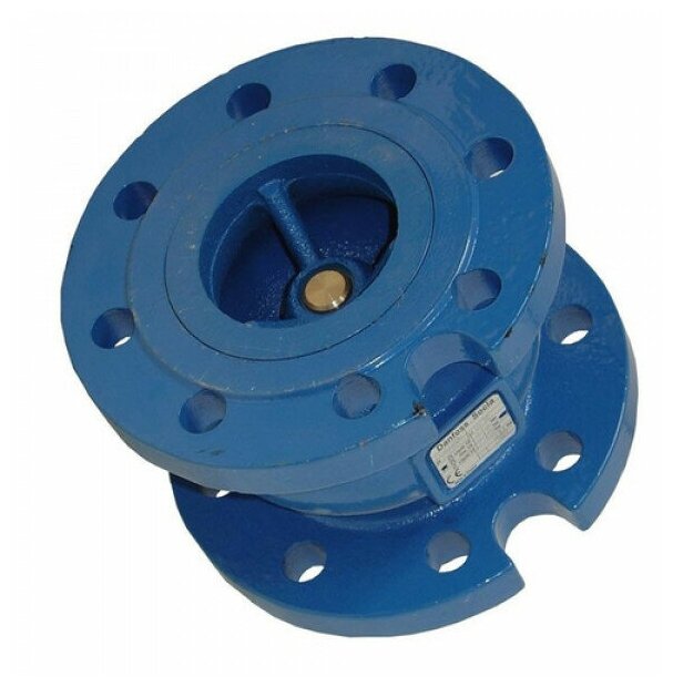 Клапан обратный чугун осевой NVD 402 Ду 65 Ру16 Тмакс=100 оС фланцевый диск чугун с аксиальным затвором Danfoss 065B7472