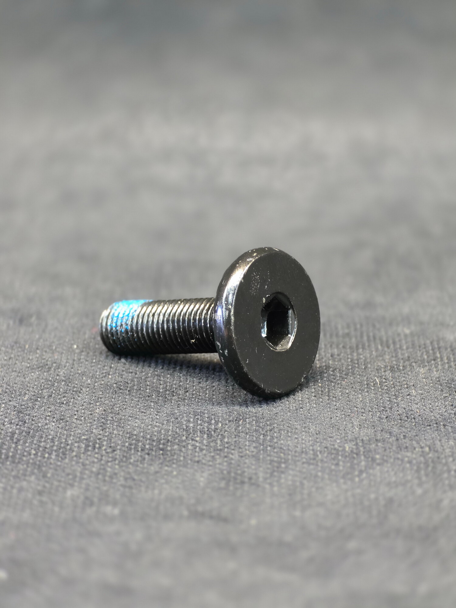 Прижимной винт Samox, для BMX, 30 мм, M8x1, шляпка 21 мм, HEX 6, cro-mo, черный