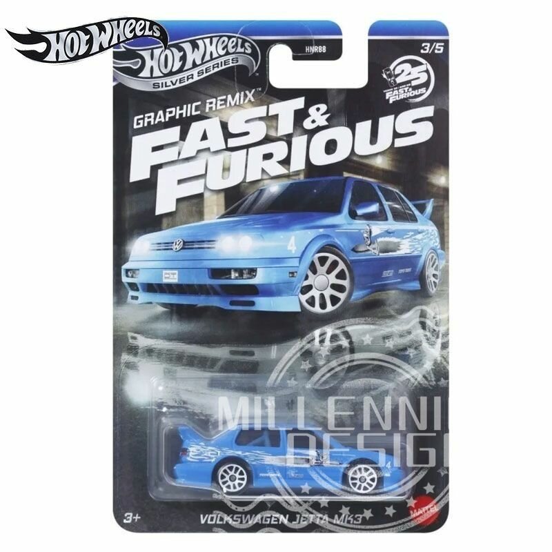 Hot Wheels 1:64 Машинка из сплава, серия "Форсаж" (The Fast and the Furious)(L3-общественный JETTA)