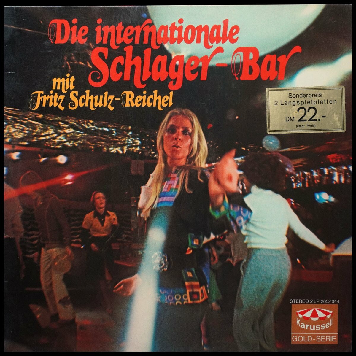 Виниловая пластинка Karussell Fritz Schulz-Reichel – Die Internationale Schlager-Bar (2LP)