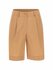 Шорты KAOS Pleated tailored shorts, размер 44, brown