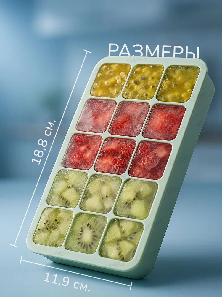Форма для льда, 15 яч — фото 1