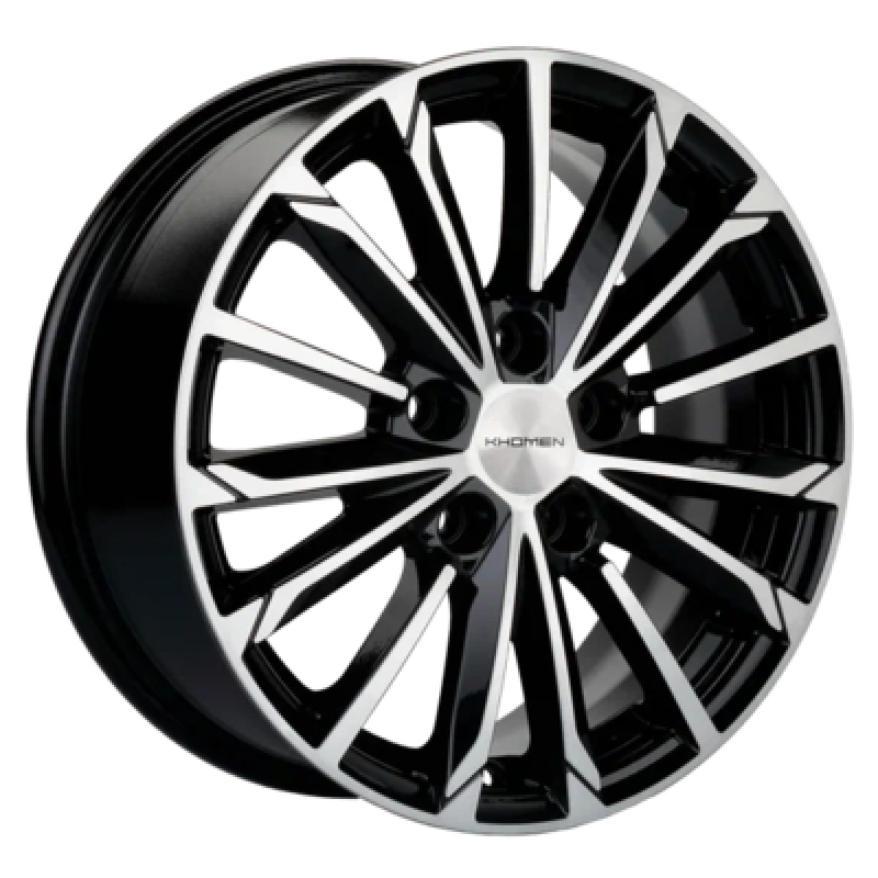 Диск колесный Khomen Wheels KHW1611 (Kia) 6,5x16 5x114,3 Dia67.1 ET47 цвет Black-FP