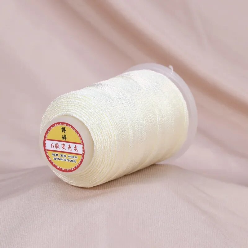 Нить полиэстеровая белая, 230 м, Color 9