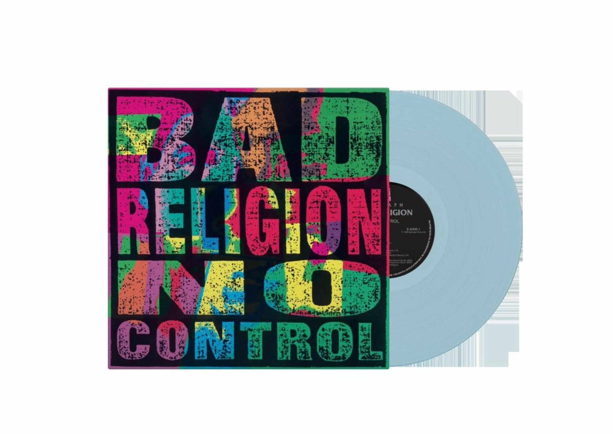 Виниловая пластинка Bad Religion - No Control (Limited Exclusive 375 Turquoise Edition) (LP) (1 LP)