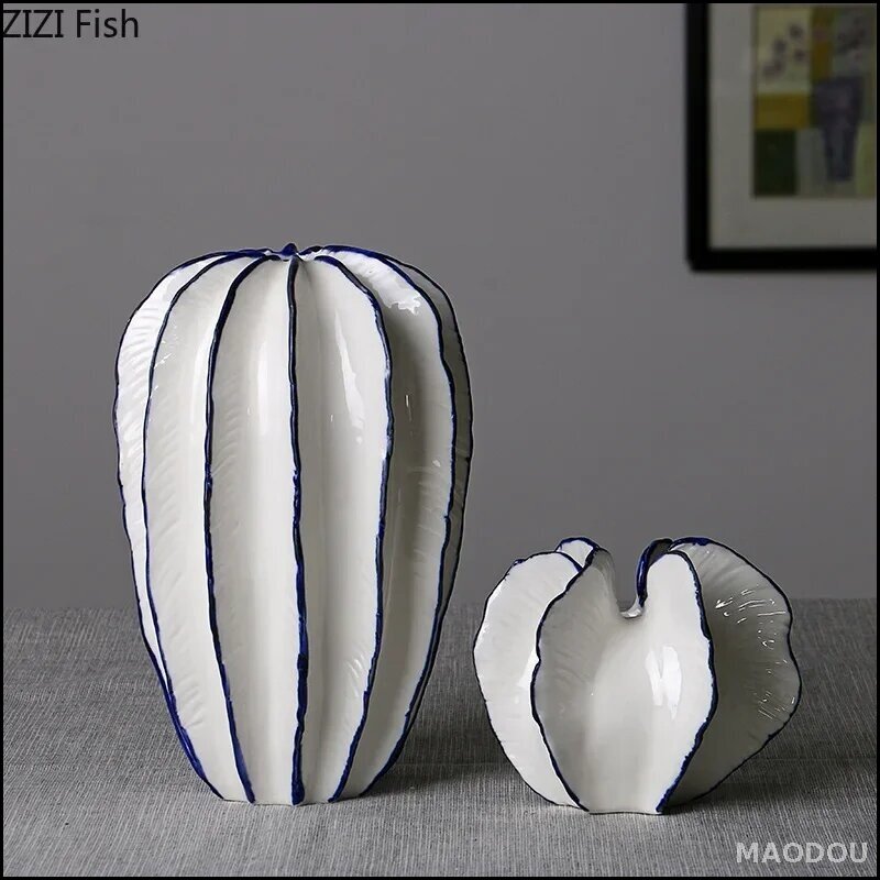 Керамическая ваза Carambola ZIZI FISH, small