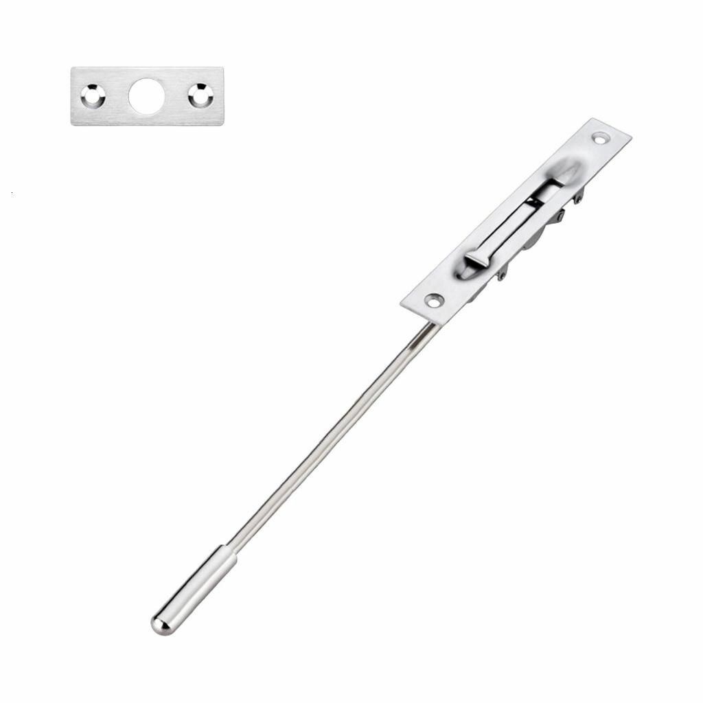 Скрытый удлинительный болт из нержавеющей стали (со стержнем)-матовый-10 дюймов