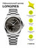 Наручные часы LONGINES, серебряный