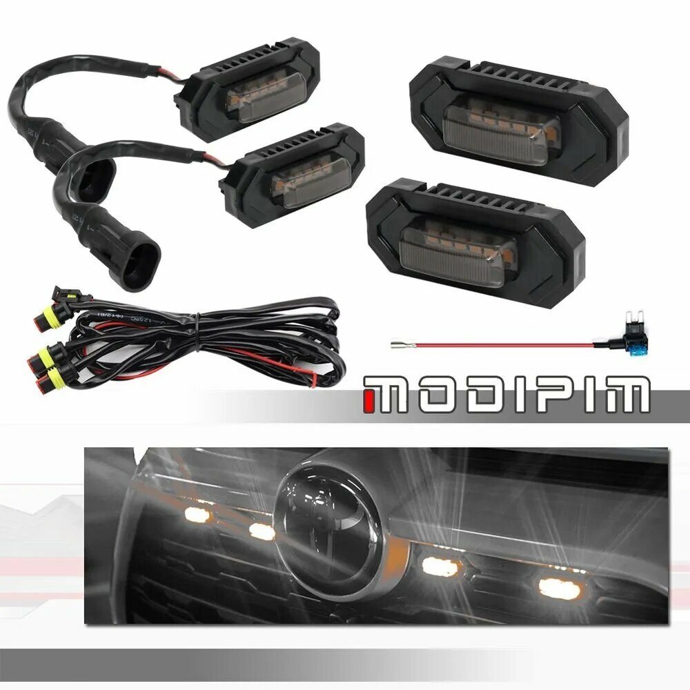 IJDM Лампа автомобильная LED, 4 шт. арт. для Toyota RAV4 2019 2020 2021 2022