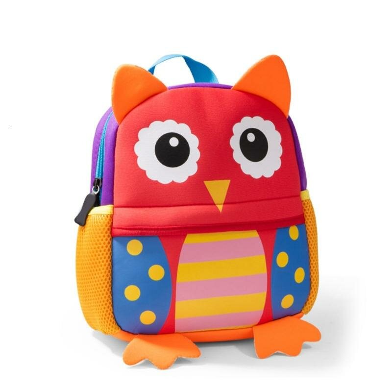 Детский рюкзак в виде животного, трубач - сова