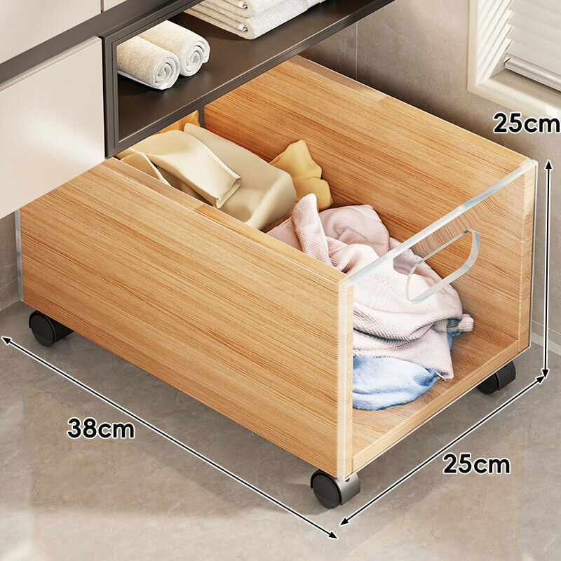 Съемная корзина для грязного белья под шкафчиком в ванной, корзина для хранения моющего средства для ванной комнаты, корзина для смены грязной одежды.