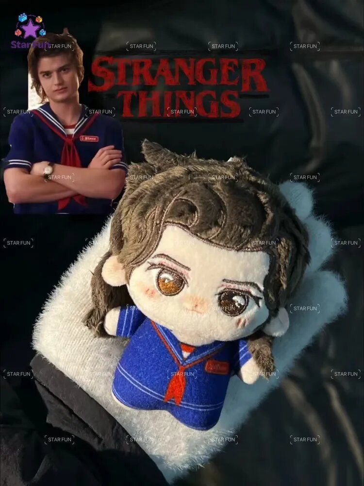 Фанарт-плюшевые Куклы Очень Странные Дела Stranger Things Steve 10cm