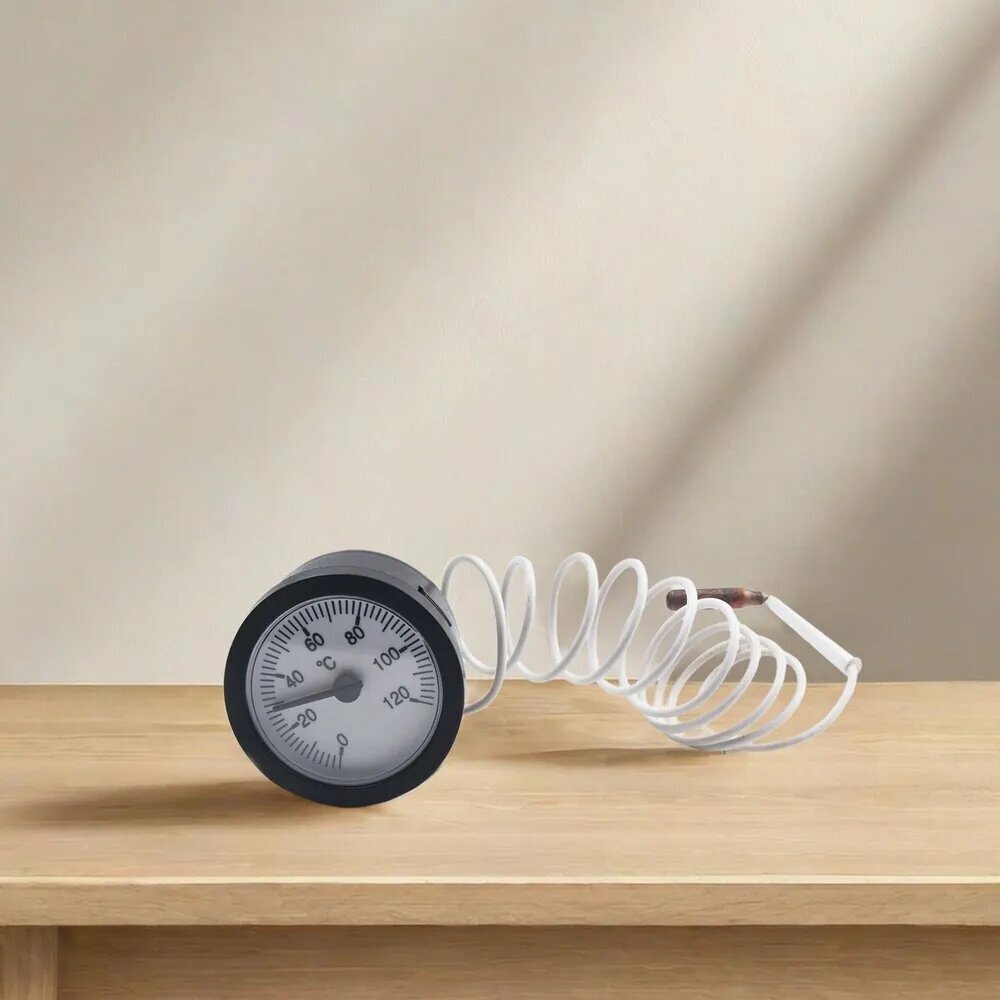 Капилляр для Циферблатного Датчика температуры 0-120 с Датчиком длиной 1 м для Аксессуаров для воды и масла