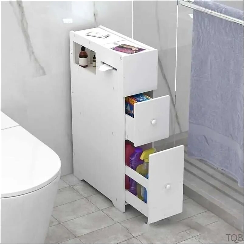 Тумба для ванной, 17х36х75 см