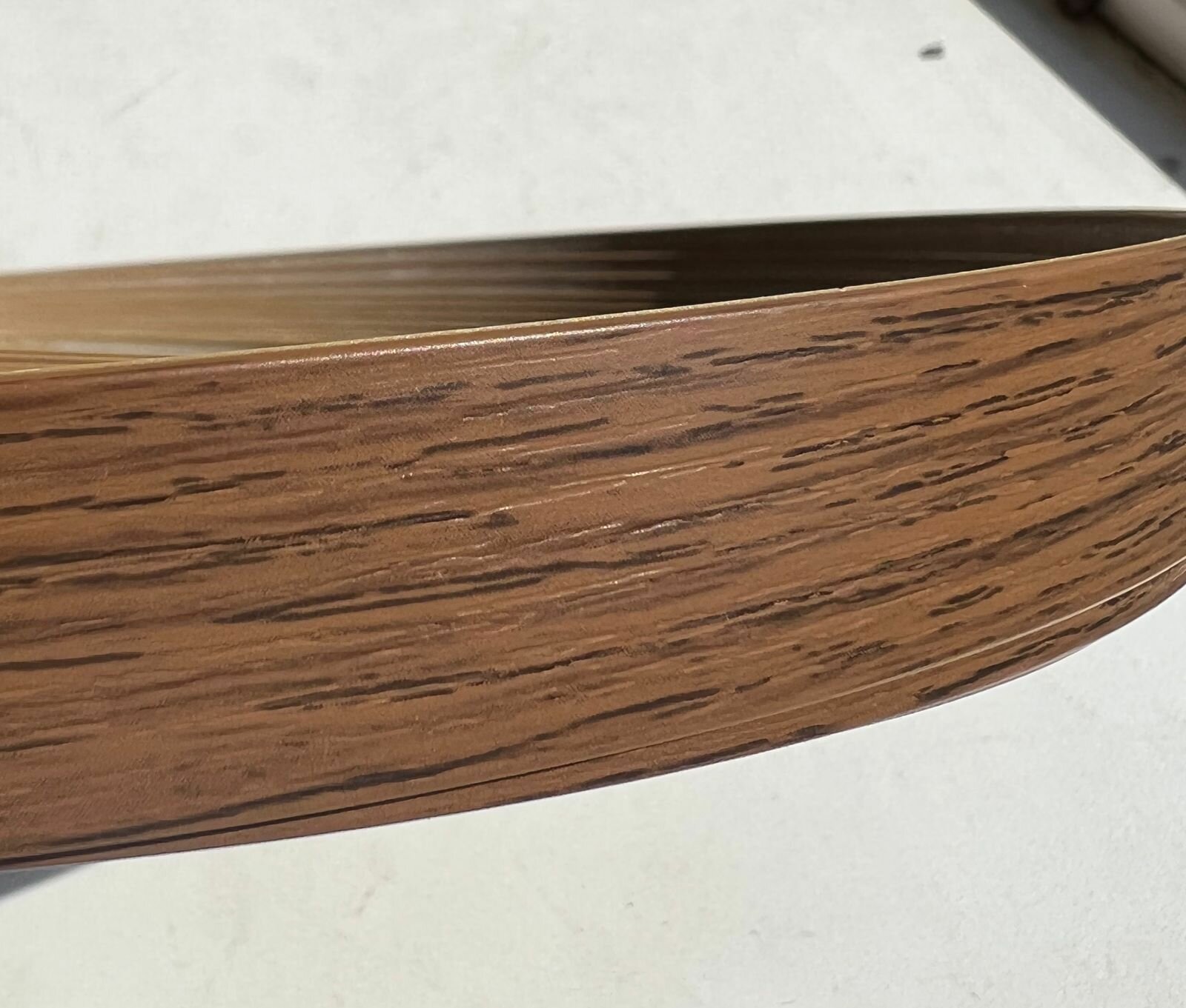 Кромка ПВХ для ЛДСП, 2х 20 мм, Орех Лион, 3 метра