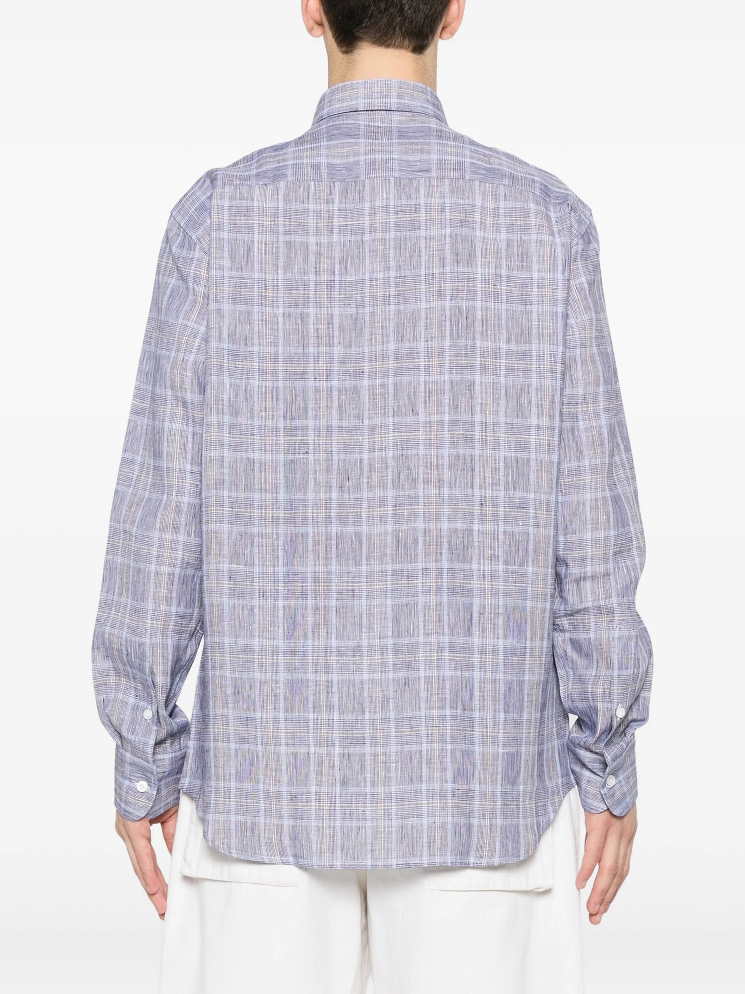 Рубашка Brioni, размер 50, blue — фото 1