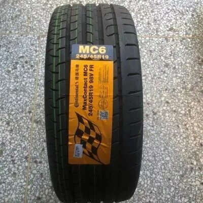 Continental Continental MaxContact MC6 Шины летние 245/45 R19 98V