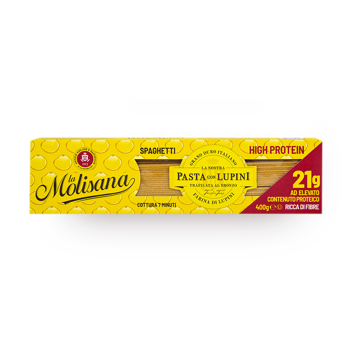 Макароны La Molisana, спагетти, из твердых сортов, без глютена, 400 г