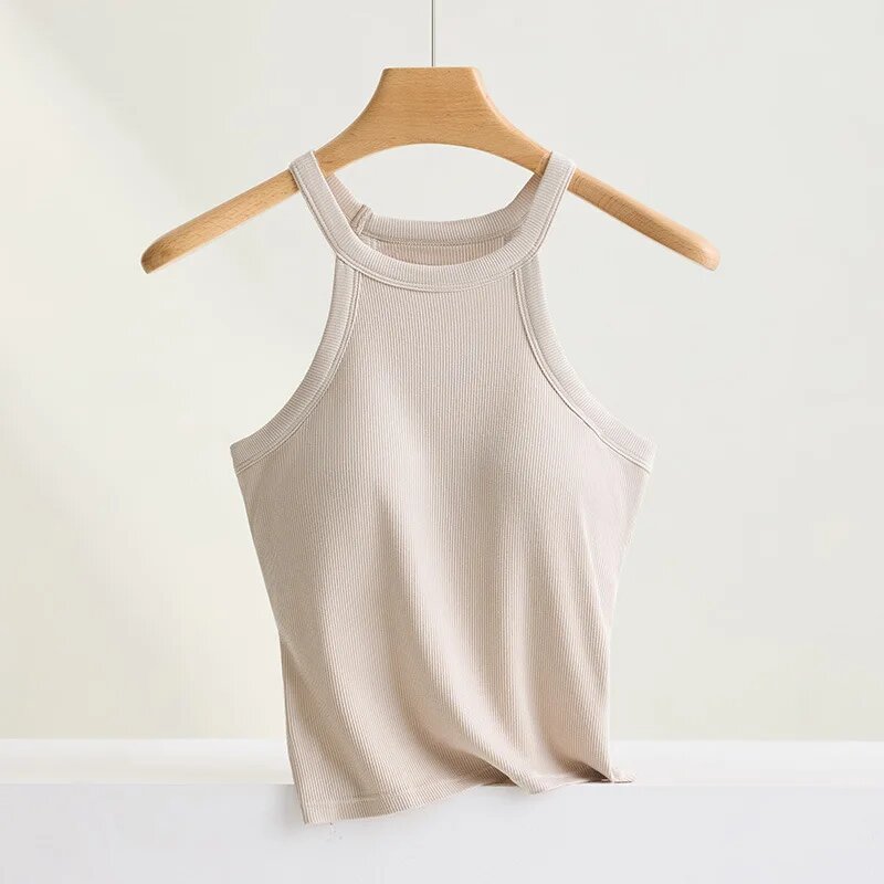 Бежевый топ UBOWEN вискоза/spandex, XL
