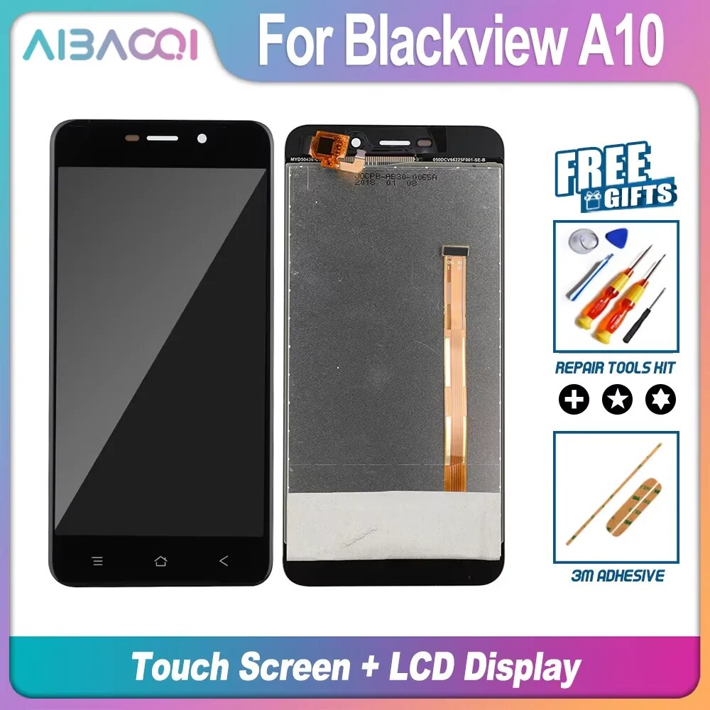 Дисплей Blackview A10 в рамке с тачскрином