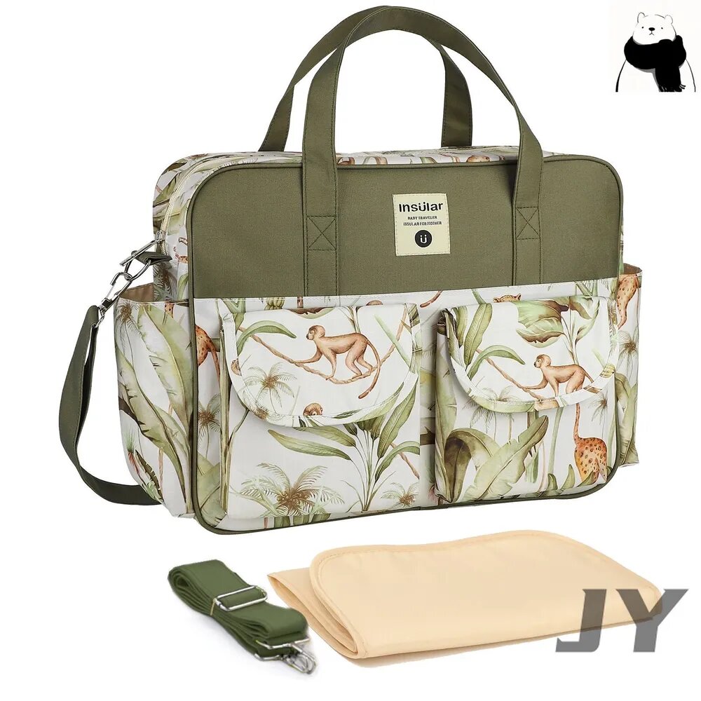 Diaper bag Сумка органайзер для коляски и мамы с термокарманами