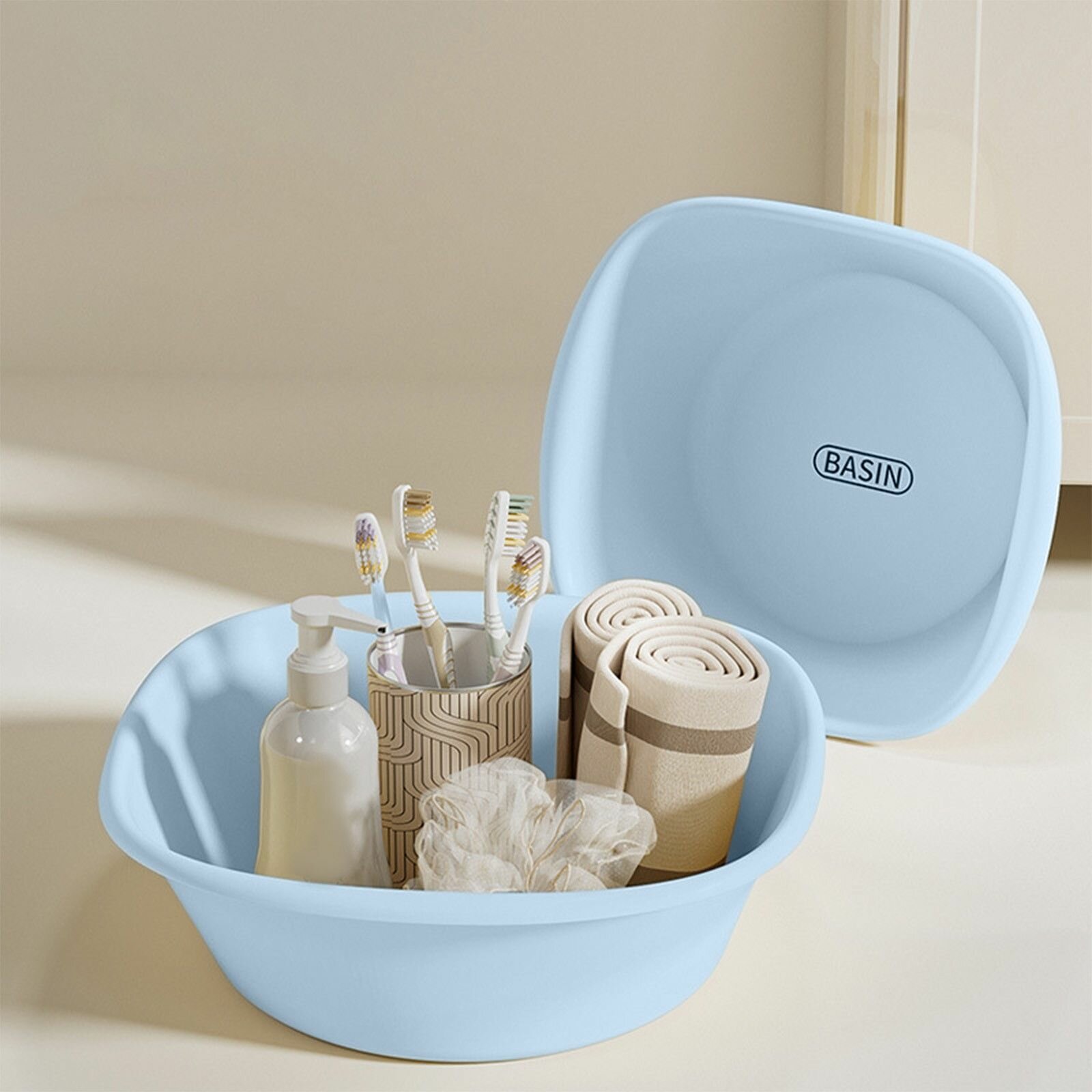 Ручная стиральная машинка, пластик, 1 шт