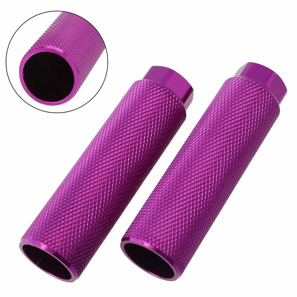 Велосипедные пеги из алюминиевого сплава с противоскользящей подошвой для велосипедов BMX, подходят для осей 3 8 дюймов